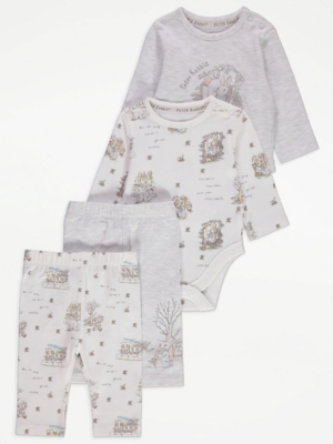 Peter Rabbit Bodysuit and Leggings Outfit 2 Pack | Baby | George at ASDA
