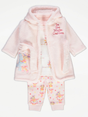 In The Night Garden Pyjamas and Dressing Gown 3 Piece Set | Baby ...