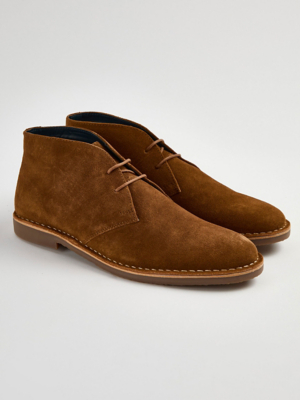 Tan Suede Desert Boots | Men | George at ASDA