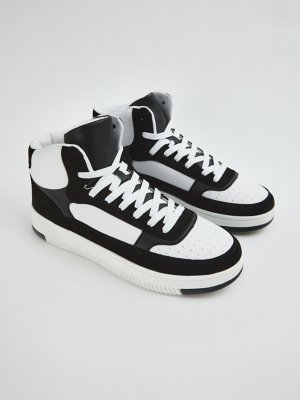 Panelled Chunky High Top Trainers | Men | George at ASDA