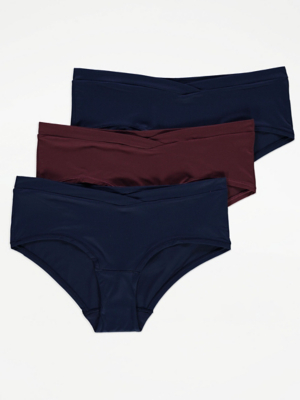 Multi Supersoft Short Knickers 3 Pack | Lingerie | George at ASDA