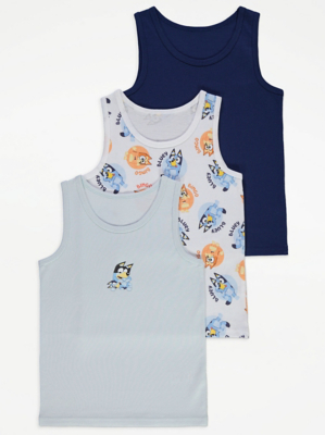 Bluey and Bingo Vests 3 Pack | Kids | George at ASDA