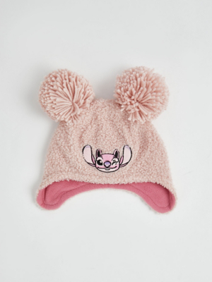Disney Lilo and Stitch Pink Pom Pom Trapper Hat | Baby | George at ASDA