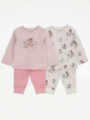 Disney Character Long Sleeve Pyjamas 2 Pack | Baby | George at ASDA