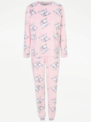 Disney The Aristocats Marie Fleece Pyjamas Gift Set | Lingerie | George ...