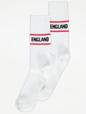 White England Slogan Ankle Socks | Men | George at ASDA