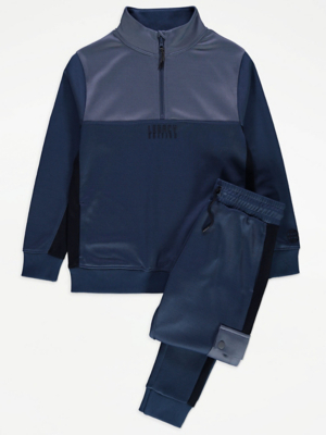 Blue Legacy Edition Zip Up Top and Joggers Tracksuit | Kids | George at ...