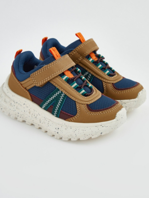 Retro Panelled Chunky Sports Trainers | Kids | George at ASDA