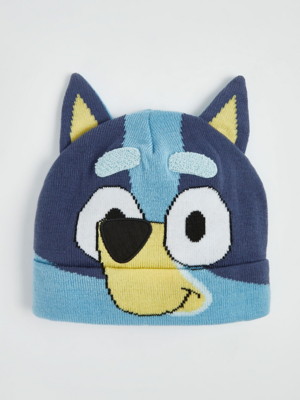 Bluey Character Knitted Beanie Hat | Kids | George at ASDA