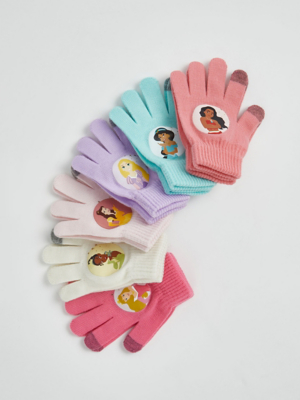 Disney Princess Gloves 6 Pack | Kids | George at ASDA