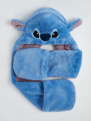Disney Lilo & Stitch Faux Fur Hooded Scarf | Kids | George at ASDA