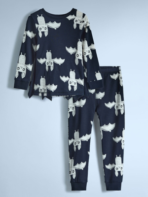 Halloween Black Batwing Kids Matching Family Pyjamas | Kids | George at ...