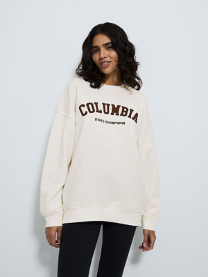Oatmeal Columbia State Champions Sweatshirt | Women | George at ASDA