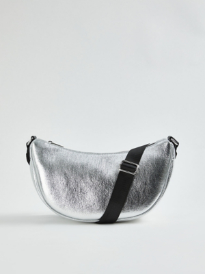 Silver Crescent Sling Bag | Women | George at ASDA