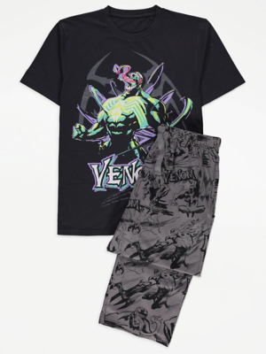 Marvel Venom Short Sleeve Pyjamas | Men | George at ASDA