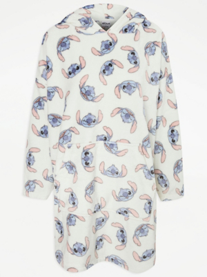 Disney Lilo & Stitch Cream Fleece Snuggle Hoodie | Lingerie | George at ...