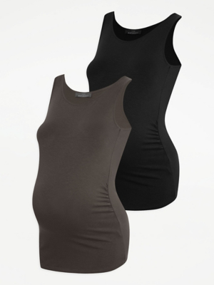 Maternity Vest Tops 2 Pack | Women | George at ASDA