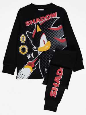 Sonic The Hedgehog Shadow Long Sleeve Pyjamas | Kids | George at ASDA