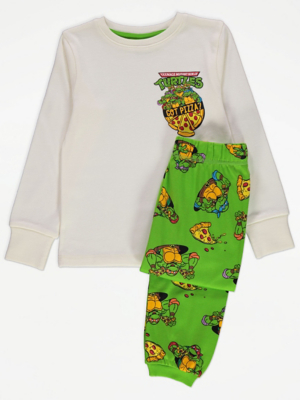 Teenage Mutant Ninja Turtles Long Sleeve Pyjamas | Kids | George at ASDA