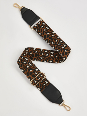 Brown Leopard Print Bag Strap | Women | George at ASDA