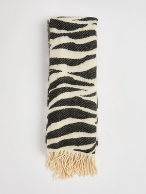 Oversized Zebra Scarf | Women | George at ASDA