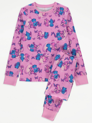 Disney Lilo & Stitch Valentines Pyjamas 3 Pack | Kids | George at ASDA