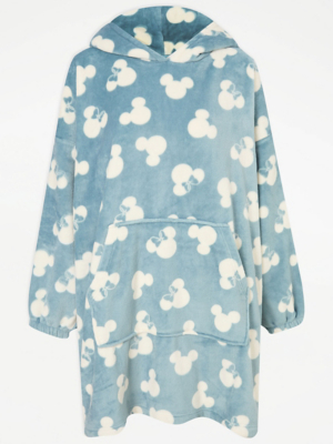 Disney Minnie Mouse Blue Fleece Snuggle Hoodie | Lingerie | George at ASDA