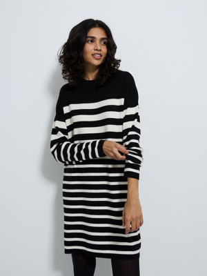 Striped Lightweight Knitted Dress | Women | George at ASDA