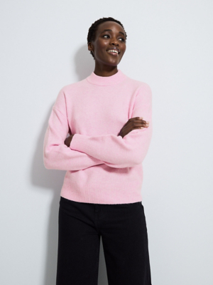Pink Crew Neck Jumper | Women | George at ASDA