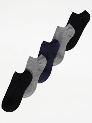 Trainer Liner Feel Fresh Socks 5 Pack | Men | George at ASDA