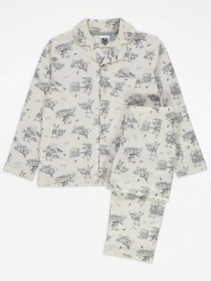Peter Rabbit Cream Long Sleeve Shirt Pyjamas | Kids | George at ASDA
