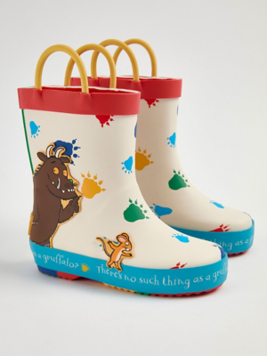 The Gruffalo Painted Feet Pull On Wellington Boots | Kids | George at ASDA