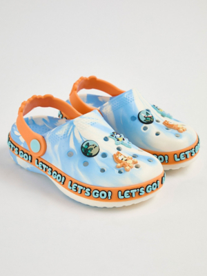 Bluey Bingo Tie Dye Badge Clogs | Kids | George at ASDA