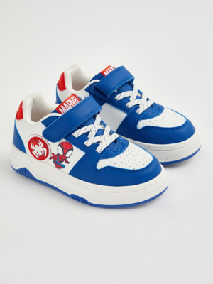 Marvel Spider-Man Blue Chunky Trim Trainers | Kids | George at ASDA