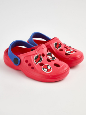 Marvel Spider-Man Red Clogs | Kids | George at ASDA