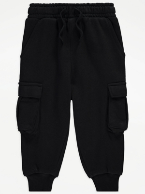Black Cargo Pocket Joggers | Kids | George at ASDA
