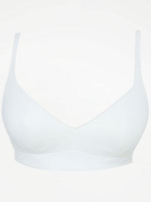White Supersoft Non Wired T-Shirt Bra | Lingerie | George at ASDA