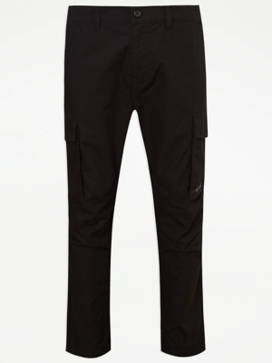 Kindred Black Cargo Trousers | Men | George at ASDA