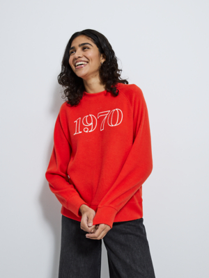 Red 1970 Soft Touch Knitted Jumper | Women | George at ASDA