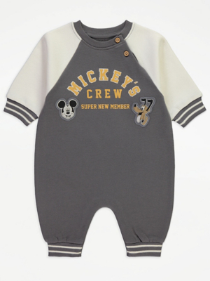Disney Mickey Mouse Crew New Member All In One | Baby | George at ASDA