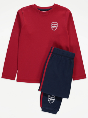 Arsenal Football Club Red Long Sleeve Pyjamas | Kids | George at ASDA