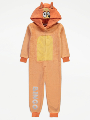 Bluey Bingo Fleece Hooded Onesie | Kids | George at ASDA