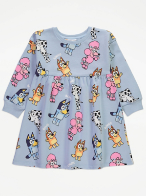 Bluey Sweatshirt Dress | Kids | George at ASDA