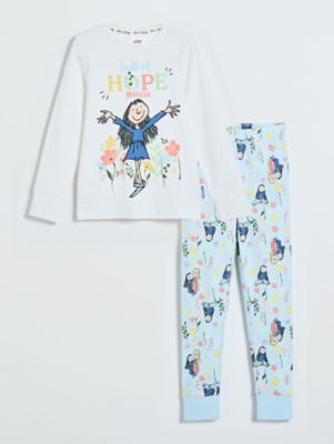 Roald Dahl Matilda Floral Long Sleeve Pyjamas | Kids | George at ASDA