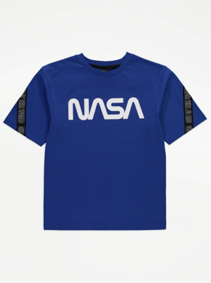 NASA Blue Tape T-Shirt | Kids | George at ASDA