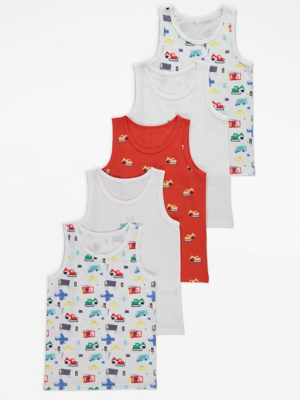Transport Vehicle Vests 5 Pack | Kids | George at ASDA
