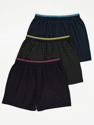 Bright Spot Boxers 3 Pack | Men | George at ASDA