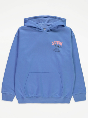 Disney Lilo and Stitch Forever Blue Hoodie | Kids | George at ASDA