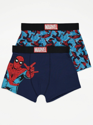 Marvel Spider-Man Trunks 2 Pack | Men | George at ASDA