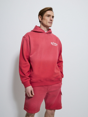 Red Un-Limited Heavyweight Hoodie | Men | George at ASDA